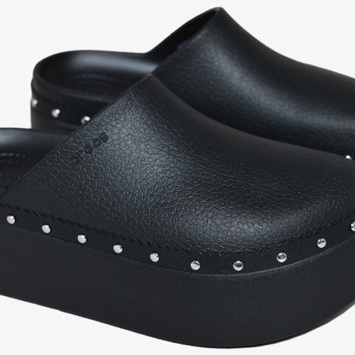 crocs dylan studded clogs